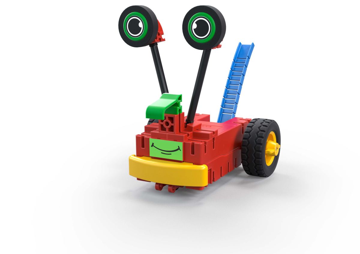Erster Roboter mit eigener Programmierung: Early Coding von fischertechnik. – Die Storyfactory