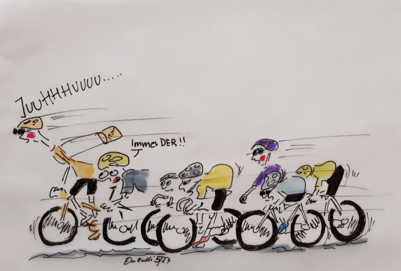 cartulli’s Giro d‘ Italia 2023-Cartoon: Der 106. Giro d’Italia läuft ...