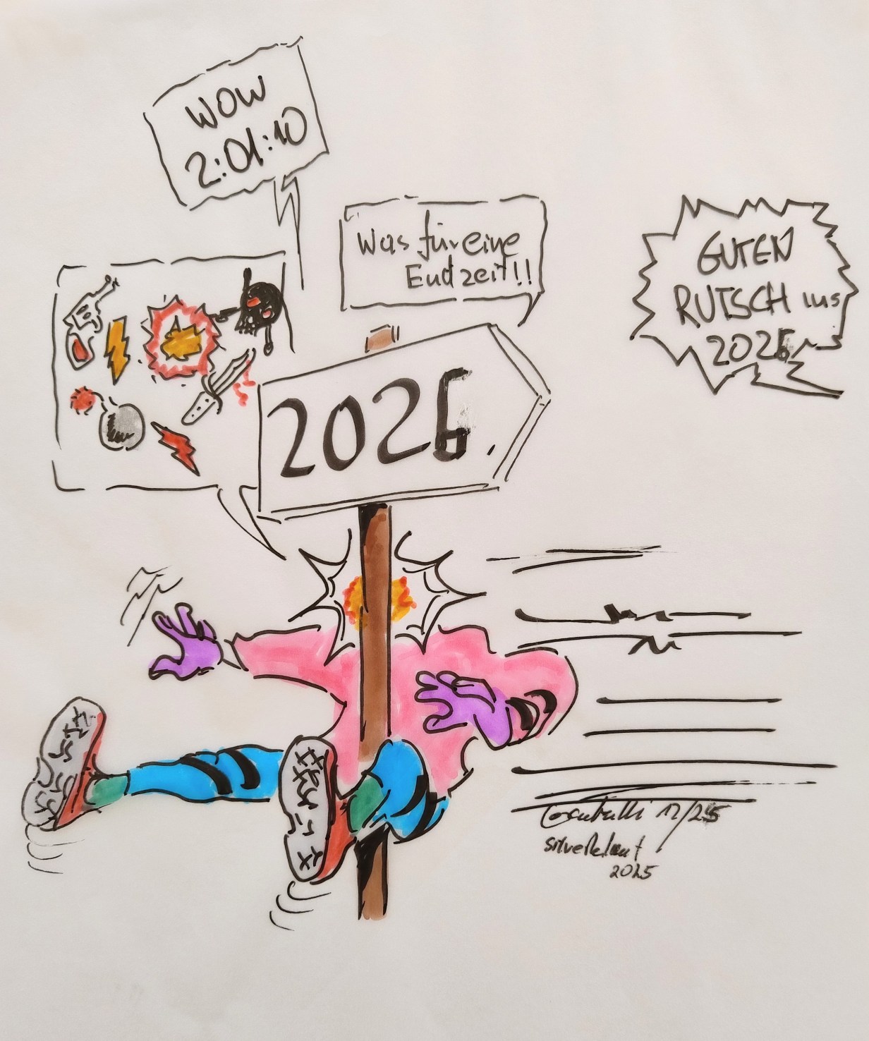 Die Storyfactory wünscht allen einen guten Rutsch ins Neue Jahr 2026 – bleibt gesund, und nicht ...