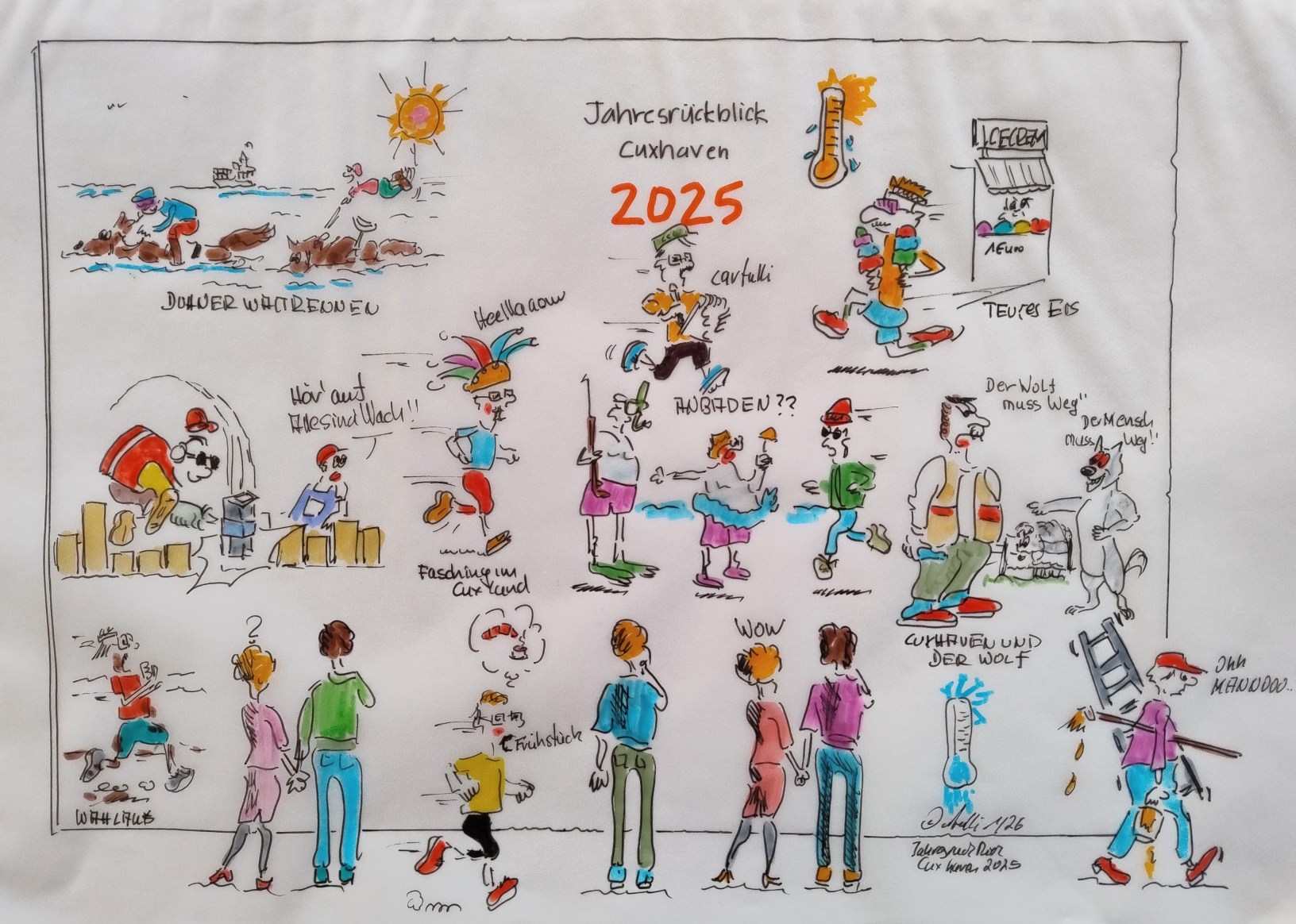 cartulli‘s Cuxhaven Jahresrückblick 2025 – Das vergangene Jahr 2025 war ...